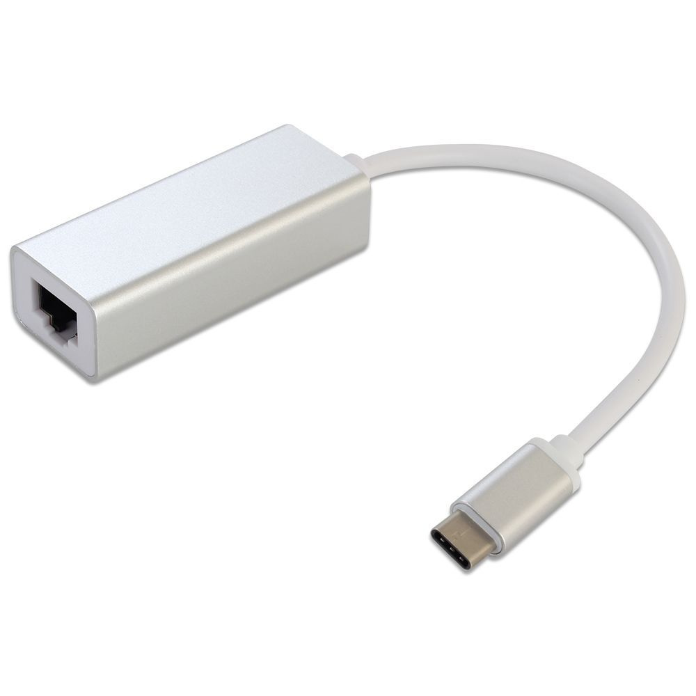 Переходник USB Type C LAN, Ethernet адаптер сетевой для MacBook, RJ45 ...