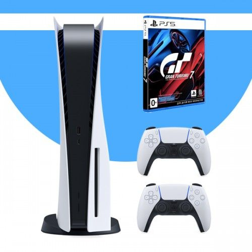 Игровая приставка Sony PlayStation 5 (CFI-1200A) + DualSense PS5 + Gran ...