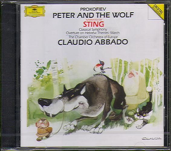 Audio CD PROKOFIEV, SERGEY (1891-1953) - PETER & THE WOLF, CLASSICAL SYMPHONY, OVERTURE ON ...