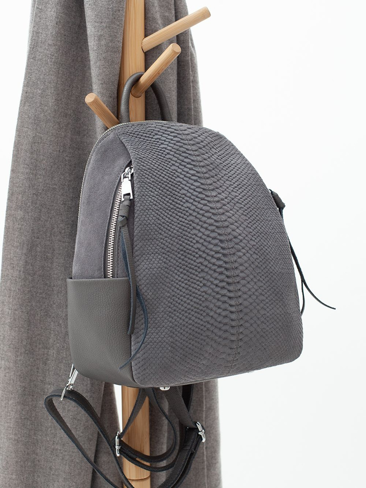 Рюкзак женский натуральная кожа замшевый NOSI SHARI купить на OZON по низкой цене (806288262)