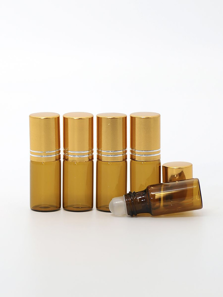 Флакон для масляных духов с пластиковым шариком 3 мл (5 шт) - купить с ...