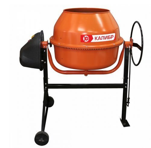 Бетономешалка Калибр БСЭ-200, оранжевый - купить с доставкой по ...