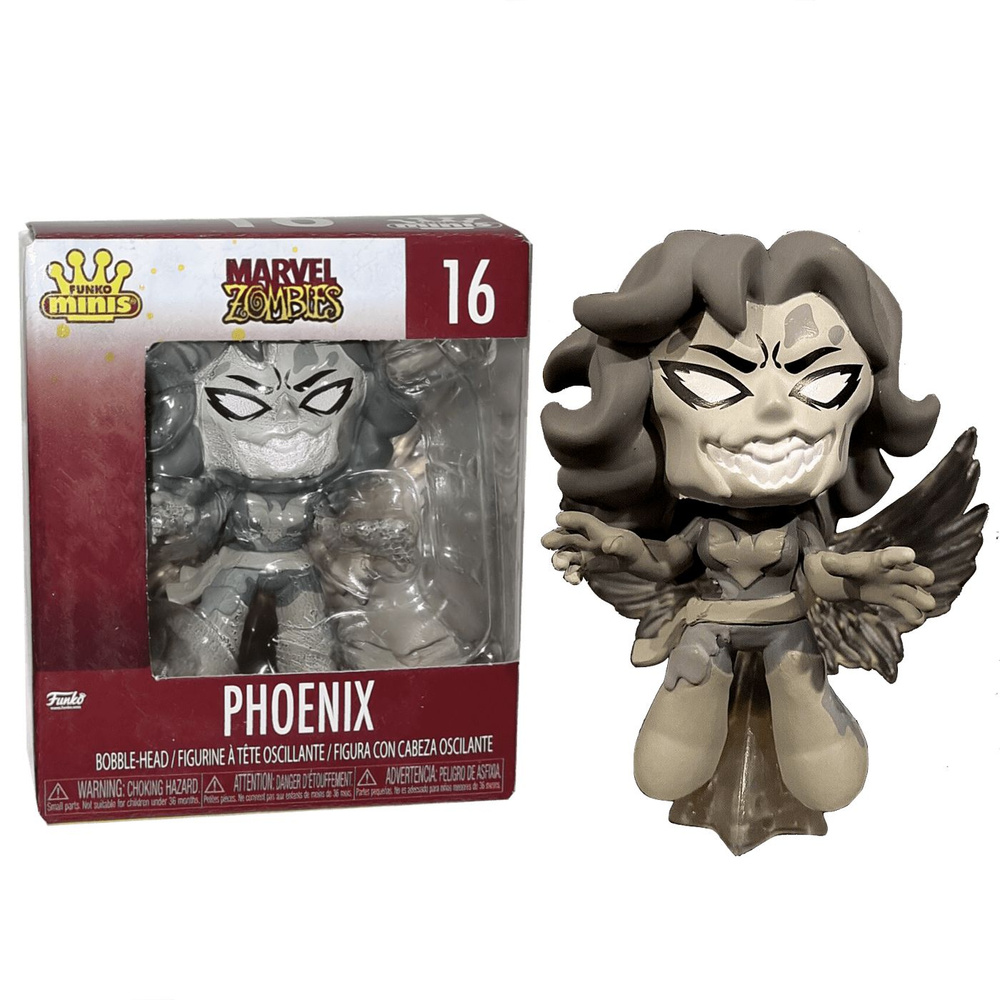 Фигурка Funko POP Zombie Dark Phoenix Black and White Mini Vinyl Figure ...