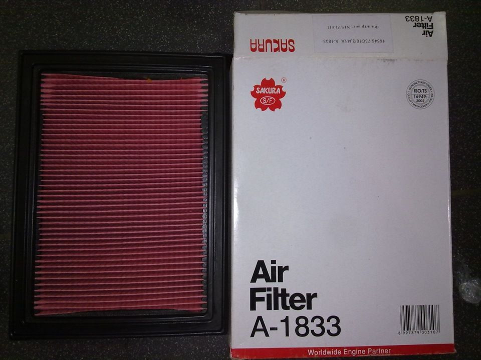 Фильтр воздушный Sakura A-1833 - купить по выгодным ценам в интернет-магазине OZON (910906126)