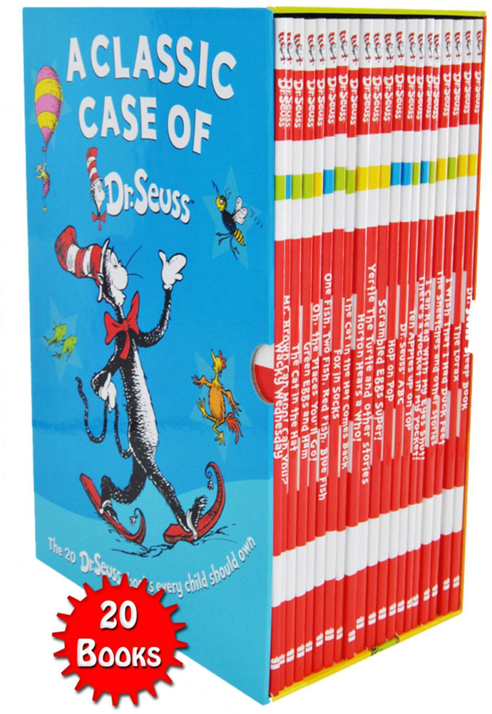 A Classic Case of Dr. Seuss: box set 20 books / Набор книг для чтения ...