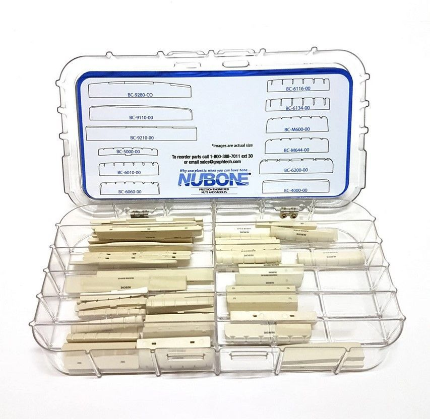 Набор порожков для гитар, 50шт, NuBone Master Luthier Kit GraphTech MC ...