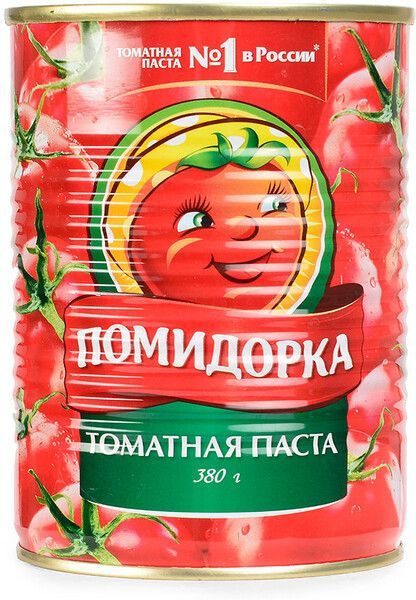 Помидорка Томатная паста, 380 гр*3 шт - купить с доставкой по выгодным ...