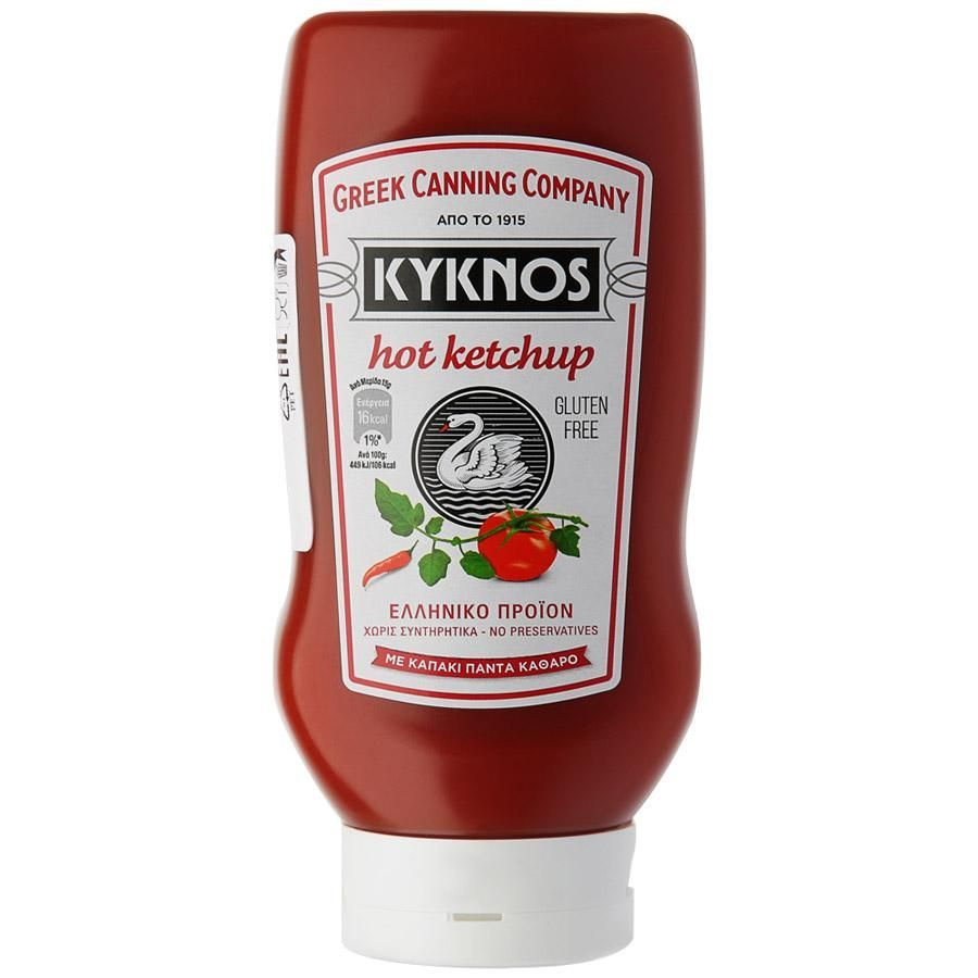 Кетчуп томатный острый Kiknos 560гр купить на OZON по низкой цене ...