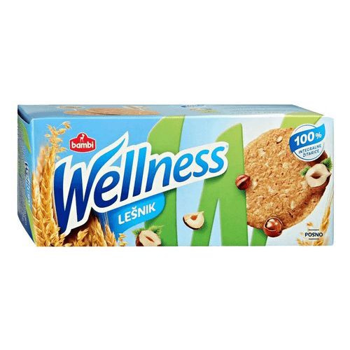 Печенье Bambi Wellness Злаковое с лесными орехами и витаминами 210 г ...