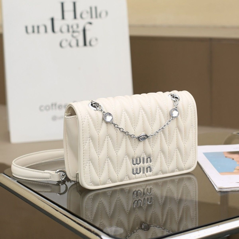 Miu Miu Сумка на плечо слинг купить с доставкой по выгодным ценам в интернет магазине Ozon