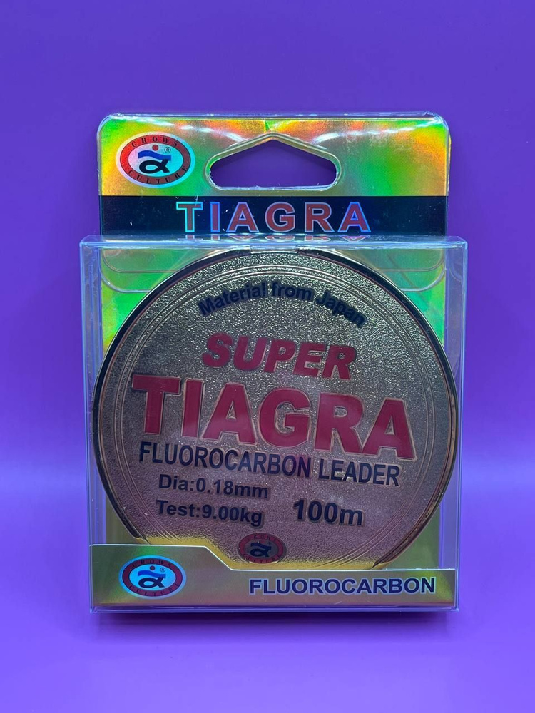 Флюорокарбоновая леска для рыбалки Grows Culture Леска Tiagra Super ...