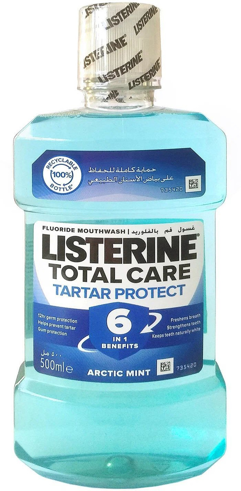 Listerine Ополаскиватель для полости рта 500 мл - купить с доставкой по ...