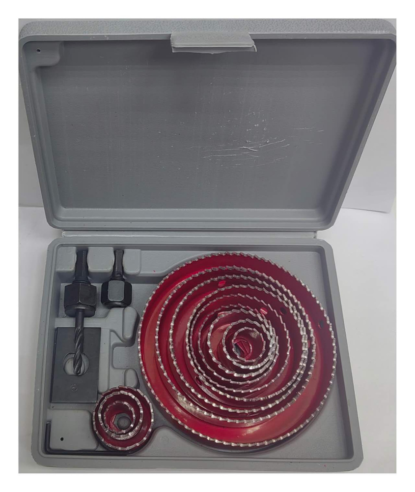 Набор PEAKPROF коронок по дереву 16PCS 19-127 мм. - купить по выгодной ...