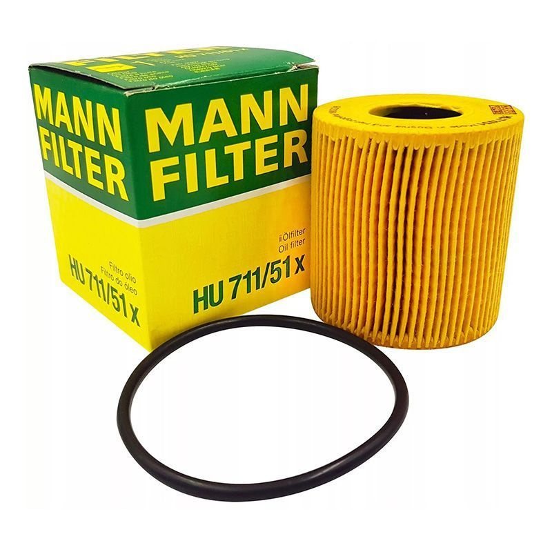 Фильтр масляный MANN FILTER HU711/51X - купить по выгодным ценам в ...