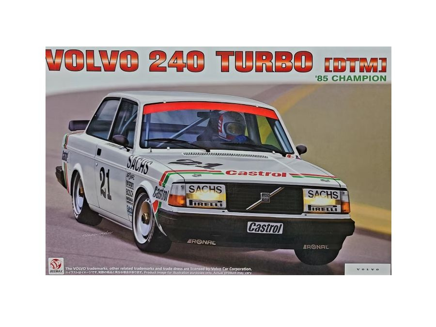 24027 Beemax Model Kits Автомобиль Volvo 240 Turbo (DTM) 85 Champion (1 ...