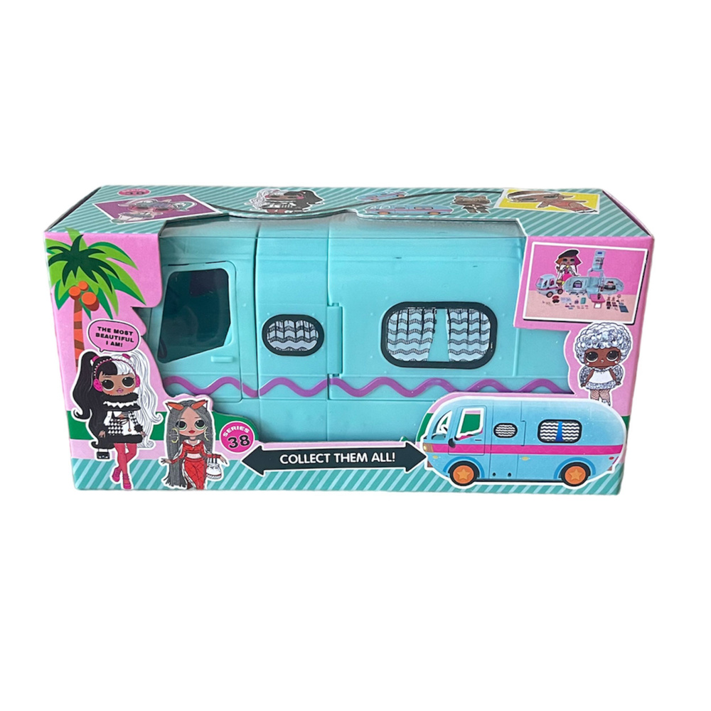 Игровой набор КУКЛА СЮРПРИЗ (LOL SURPRISE GLAMPER). Автобус Лол (5 ...