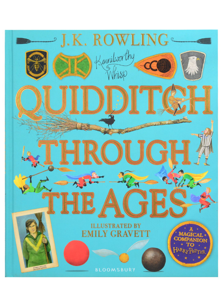 Книги на английском Quidditch Through the Ages. Illustrated Edition ...