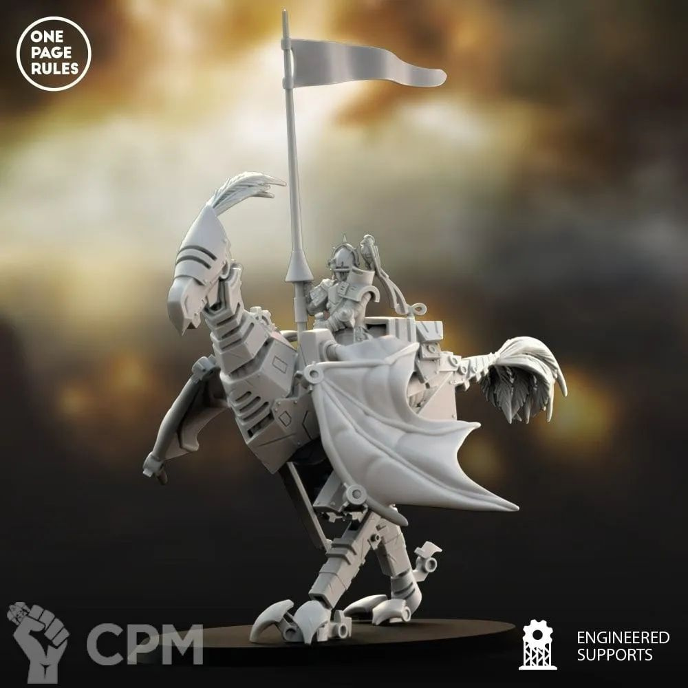 Warhammer Knight on Mechanicus Bird/Рыцарь на Механической Птице ...