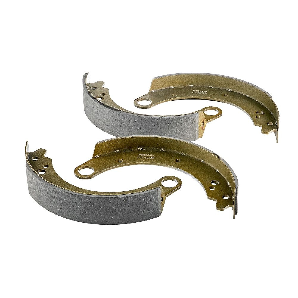 Колодки тормозные барабанные задние (4 шт) для а/м ГАЗ 3102, 3110, 31105 купить на OZON по ...