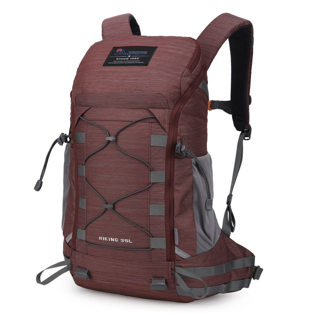 Рюкзак туристический MOUNTAINTOP M6413 красный - купить по выгодной ...