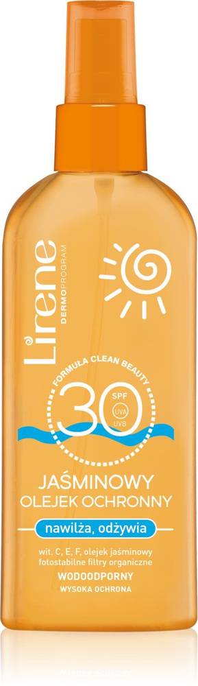 Lirene Sun - защитное сухое масло для загара SPF 30 / 150 ml - купить с ...