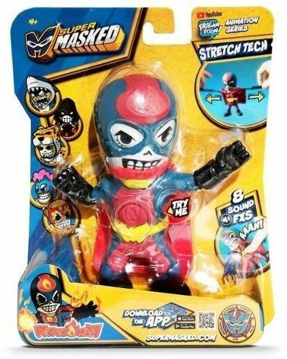 Фигурка игрушка тянучка Supermasked аниме супергерой Pepperman со звуком SM001PP - купить с ...