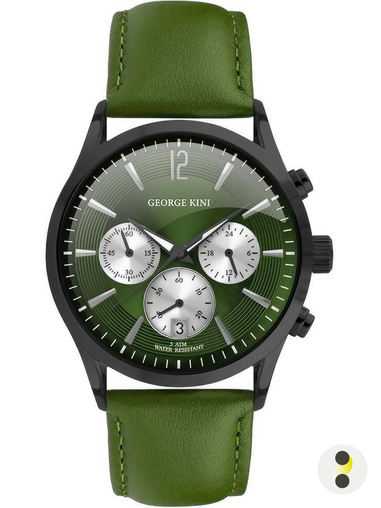 Мужские часы George Kini Khaki edition GK.12.B.5SS.1.5.0 - купить с доставкой по выгодным ценам ...