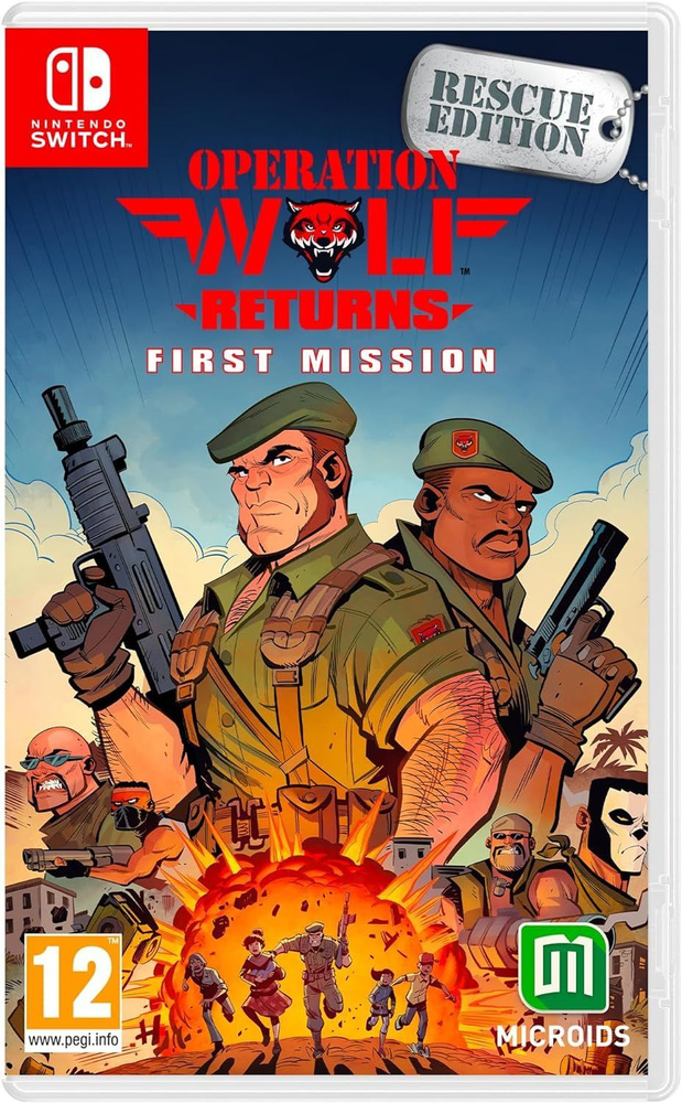 Игра Operation Wolf Returns: First Mission. Rescue Edition для Nintendo ...