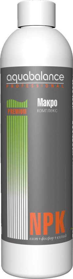 Aquabalance Удобрение Макро-комплекс NPK для аквариумных растений, 250 мл - купить с доставкой ...