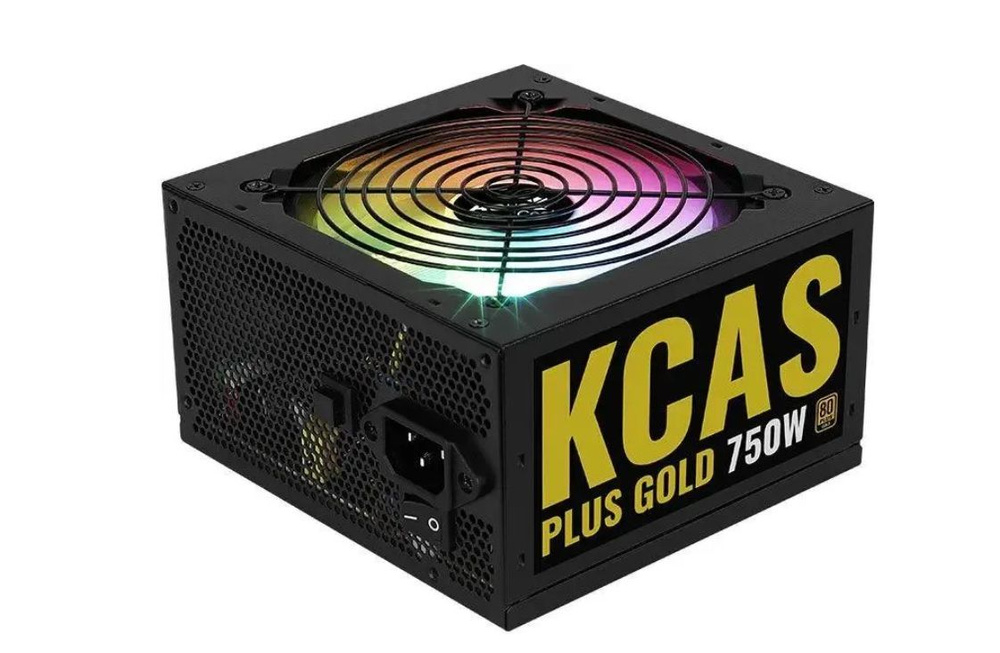Aerocool Блок питания компьютера KCAS-750G, 750 Вт - купить с доставкой по выгодным ценам в ...