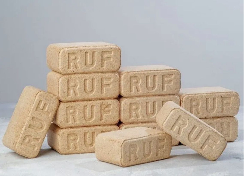 Брикеты топливные RUF (РУФ) 12 шт./10 кг береза/сосна/дуб, дрова купить ...