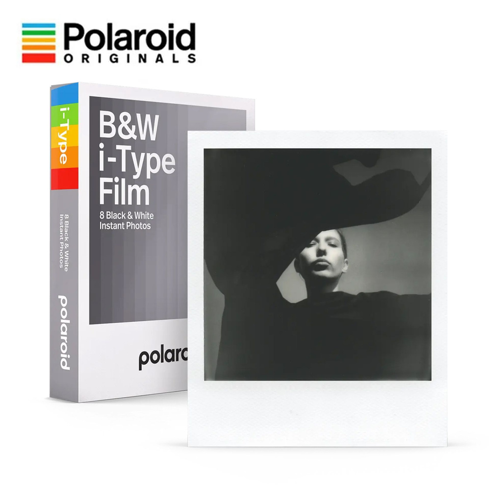 Картридж Polaroid i-Type B&W film, белые рамки, ч/б снимки, 8 снимков купить на OZON по низкой ...