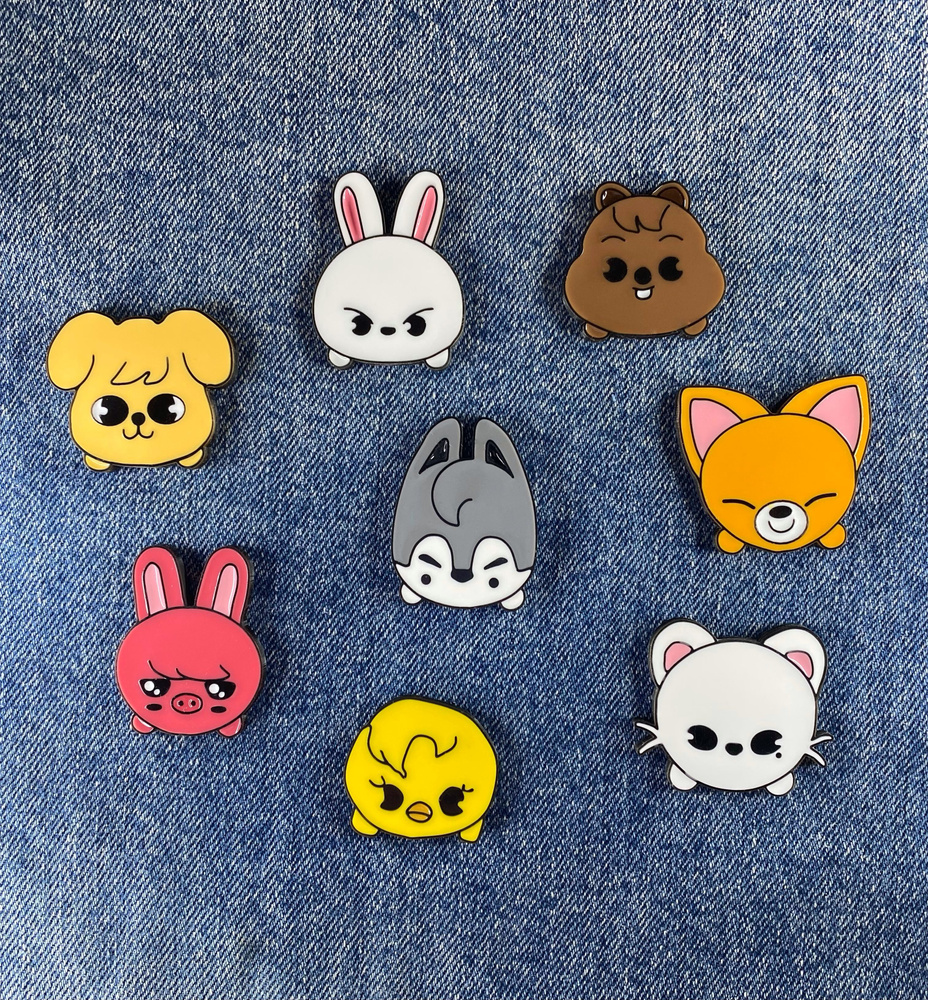 Набор значков SKZOO Stray kids Бродячие дети - купить с доставкой по выгодным ценам в интернет ...