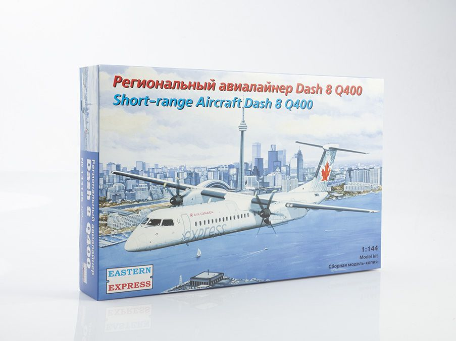 Сборная модель самолета Восточный Экспресс Dash 8 Q400 Air Canada ...