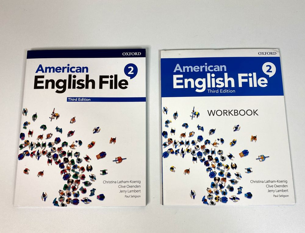 American English File 2, 3rd Edition, Набор Student's Book with CD and ...