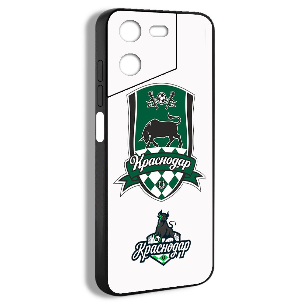 чехол для смартфона Подходит для Tecno Pova 5 4g фк краснодар логотип эмблема зеленый клуб Efq01