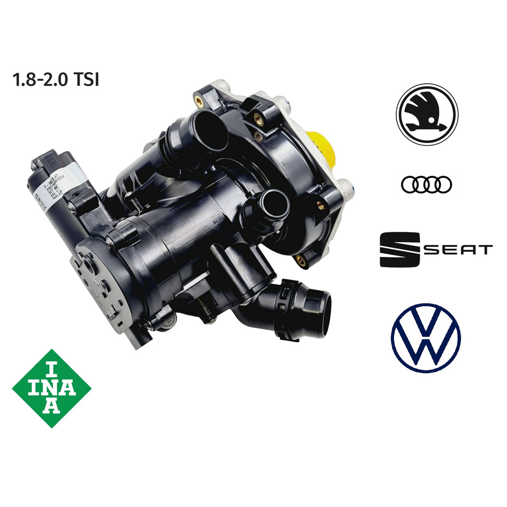 Насос водяной, термостат VAG 1.8-2.0TFSI (корпус с насосом + модуль ...