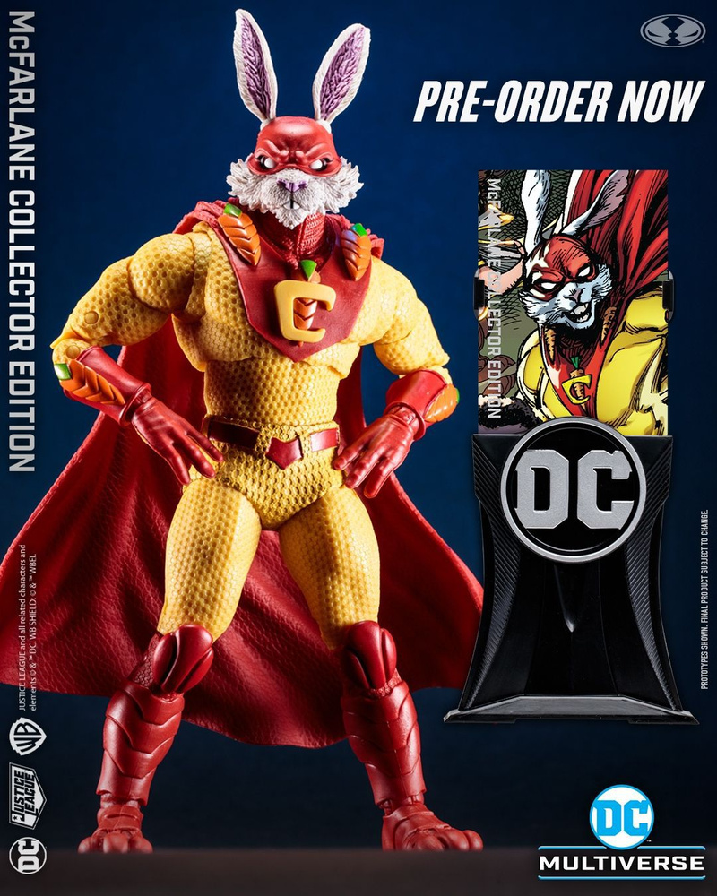 McFarlane Toys DC Comics Captain Carrot фигурка,toyking купить на OZON ...