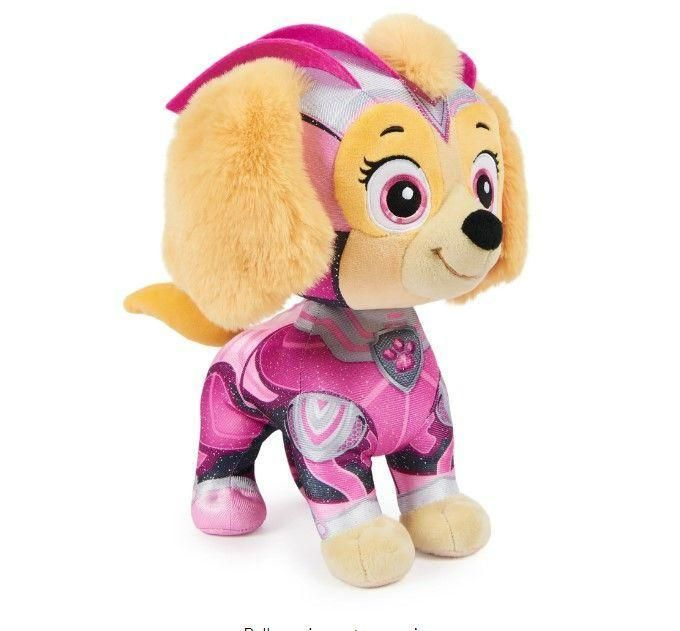 Мягкая игрушка Щенячий патруль Скай Skye Делюкс Mighty Pups Мега Щенки ...