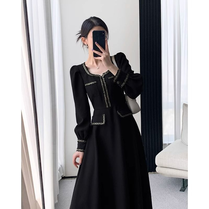 Платье женское праздничное вечернее с длинным рукавом, ZARA миди ...
