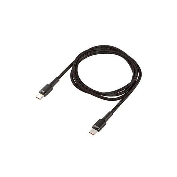 Кабель Skyway Кабель Type C Type C 60w Skyway в мягкой оплетке черный