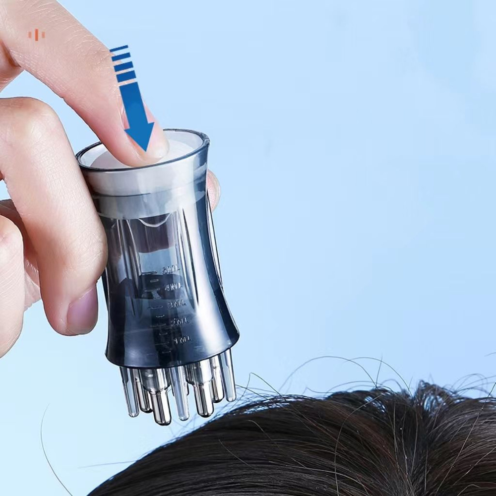 Портативная массажная лечебная расческа для масел, Аппликатор Массажер ...