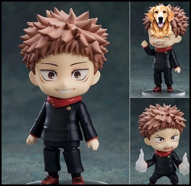 фигурка jujutsu Kaisen itadori Yuji cartoon version figure(can change ...