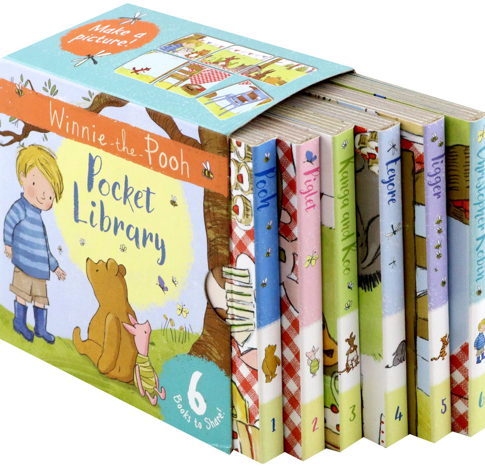 Winnie-the-Pooh Pocket Library / Riordan Jane / Книга на Английском ...