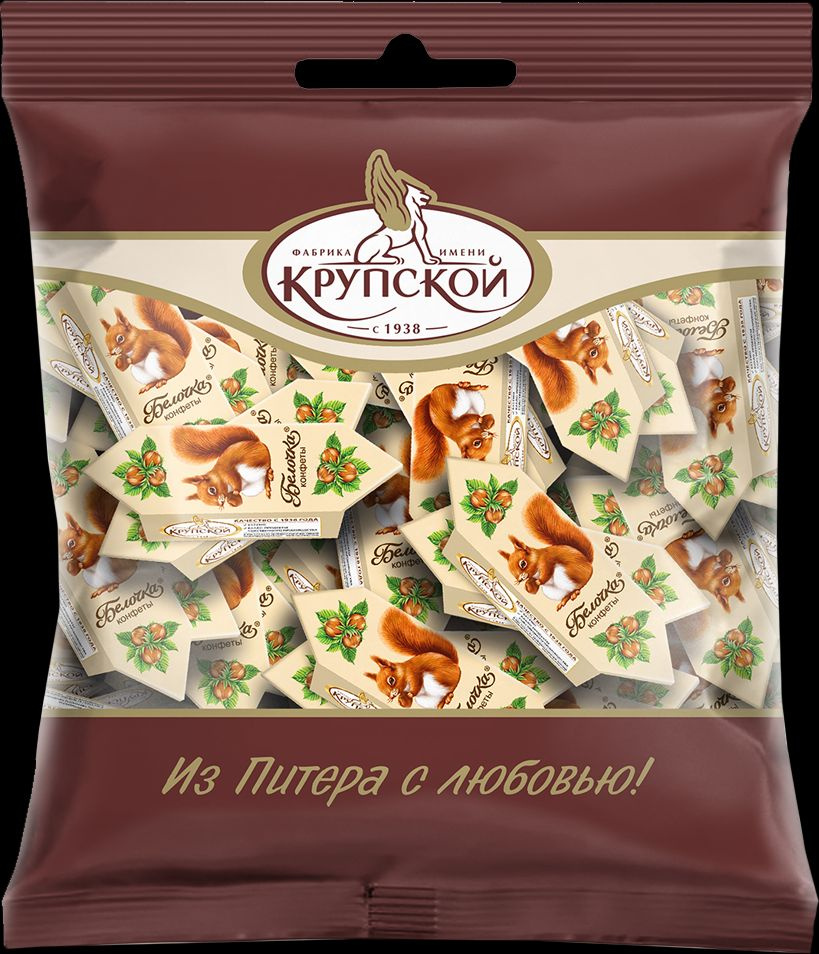 Конфеты Белочка, 200 г купить на OZON по низкой цене (1191113166)