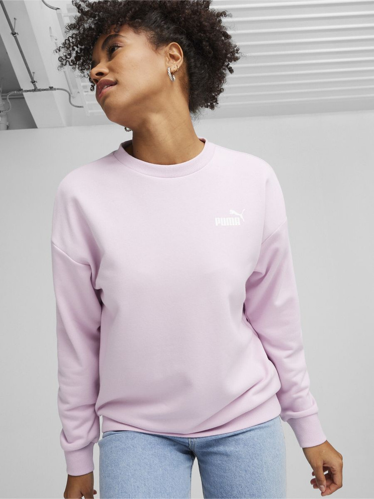 Свитшот PUMA Ess+ Relaxed Small Logo Crew Tr - купить с доставкой по ...