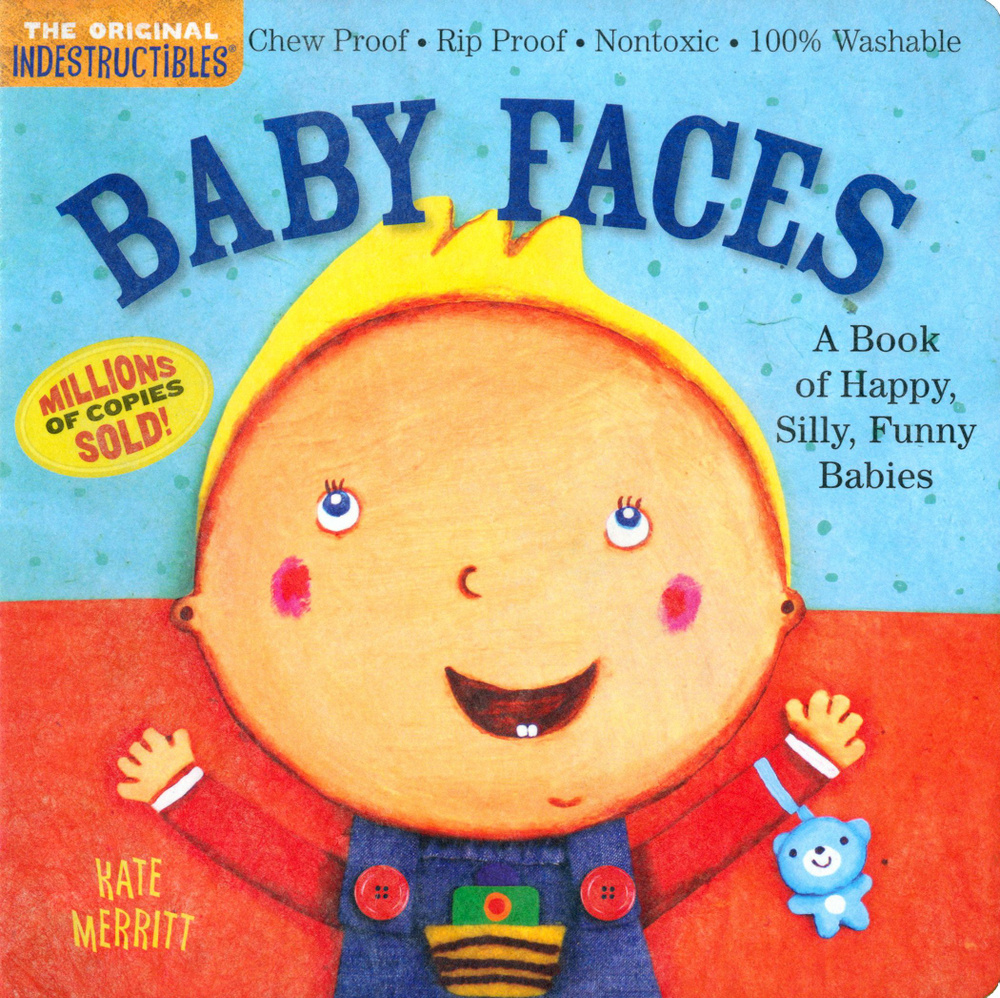 Baby Faces. A Book of Happy, Silly, Funny Faces / Merritt Kate / Книга ...
