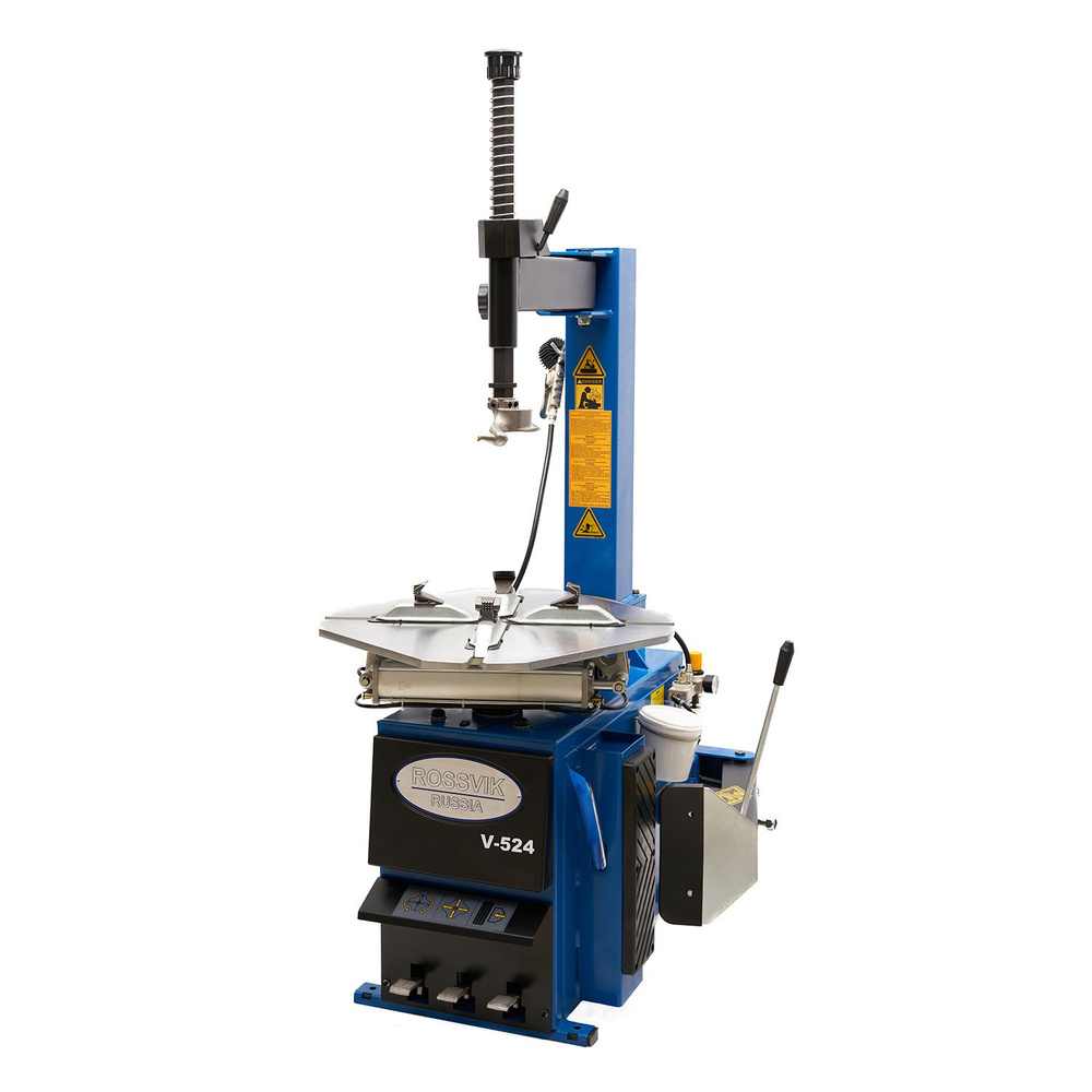 Станок шиномонтажный ROSSVIK V-524, п/автомат, до 24", 220В купить по выгодной цене в интернет ...