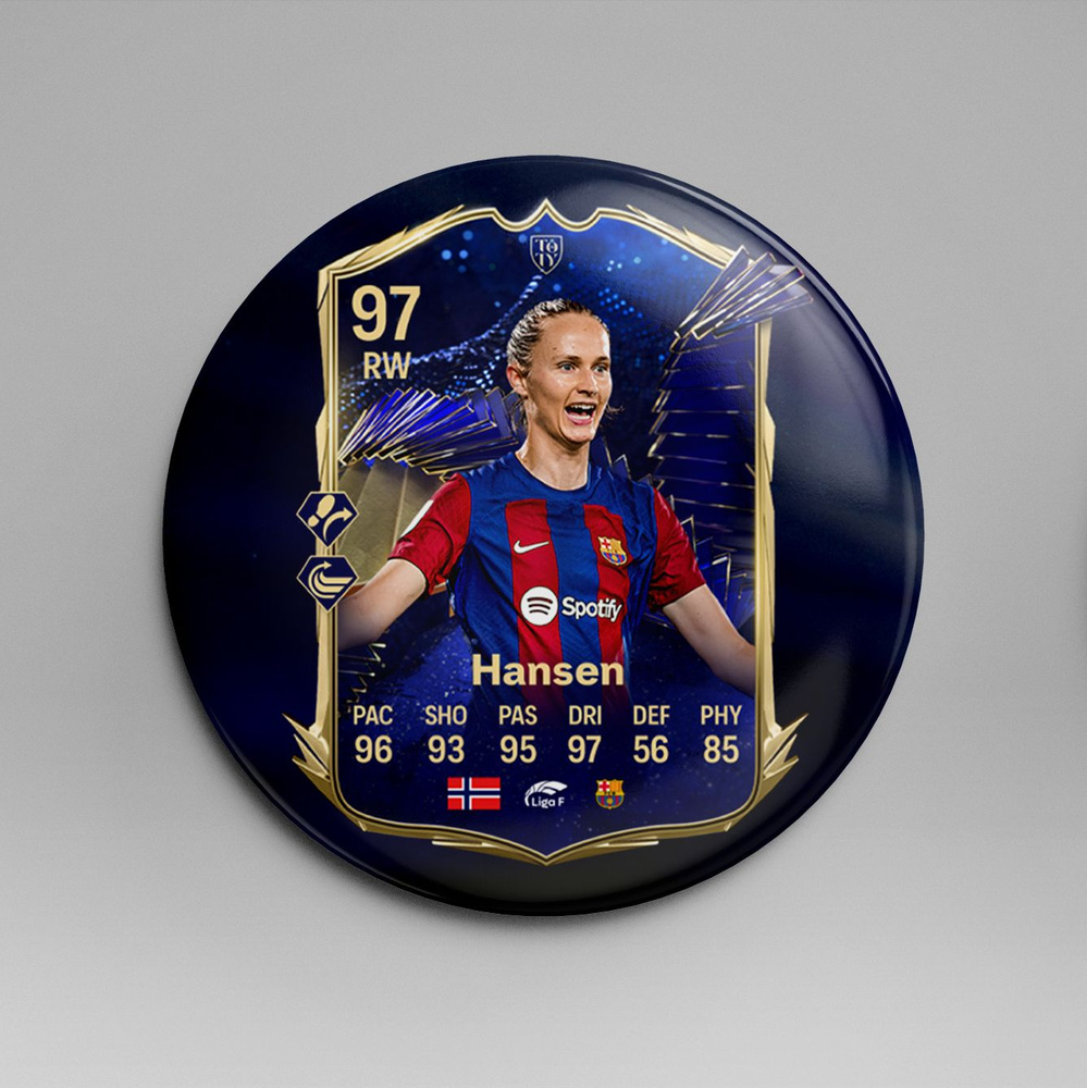 Магнит CAROLINE GRAHAM HANSEN / TOTY / EA FC 24 mag-eafc24-toty-20 ...