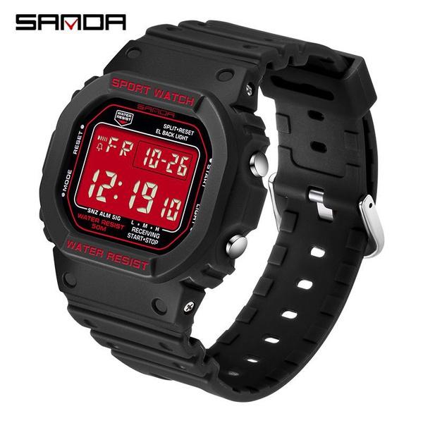 SANDA Часы наручные Электронные sanda 2107 329 купить на OZON по низкой ...
